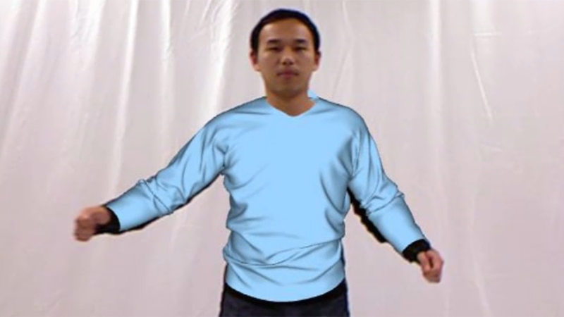 Real-Time Human Pose and Shape Estimation for Virtual Try-on Using a Single Commodity Depth ...